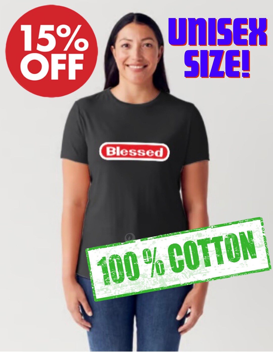 Blessed Nintendo Logo Parody Short Sleeve T-shirt Unisex Adult Fun Sizes Nintendo Games - Etsy