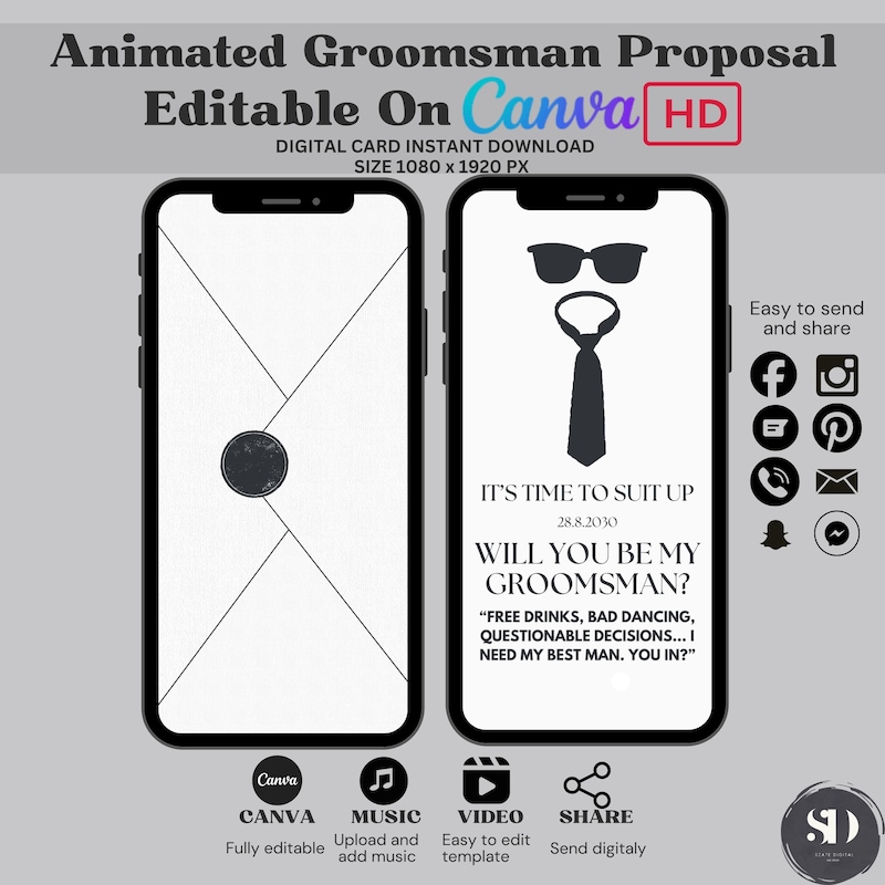 Grooms Game Proposal - Etsy