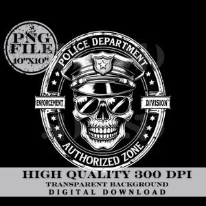 Skulls, Skull Design, Skull Police Design, Sublimation, Coffee Mug ...