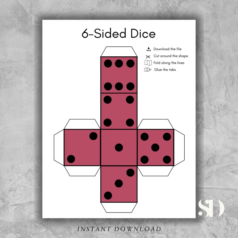 Date Night Dice Game: Printable Conversation Starter (PDF) - Etsy