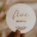 Lasercut DXF File Milestone Engraving Baby Cards - Etsy