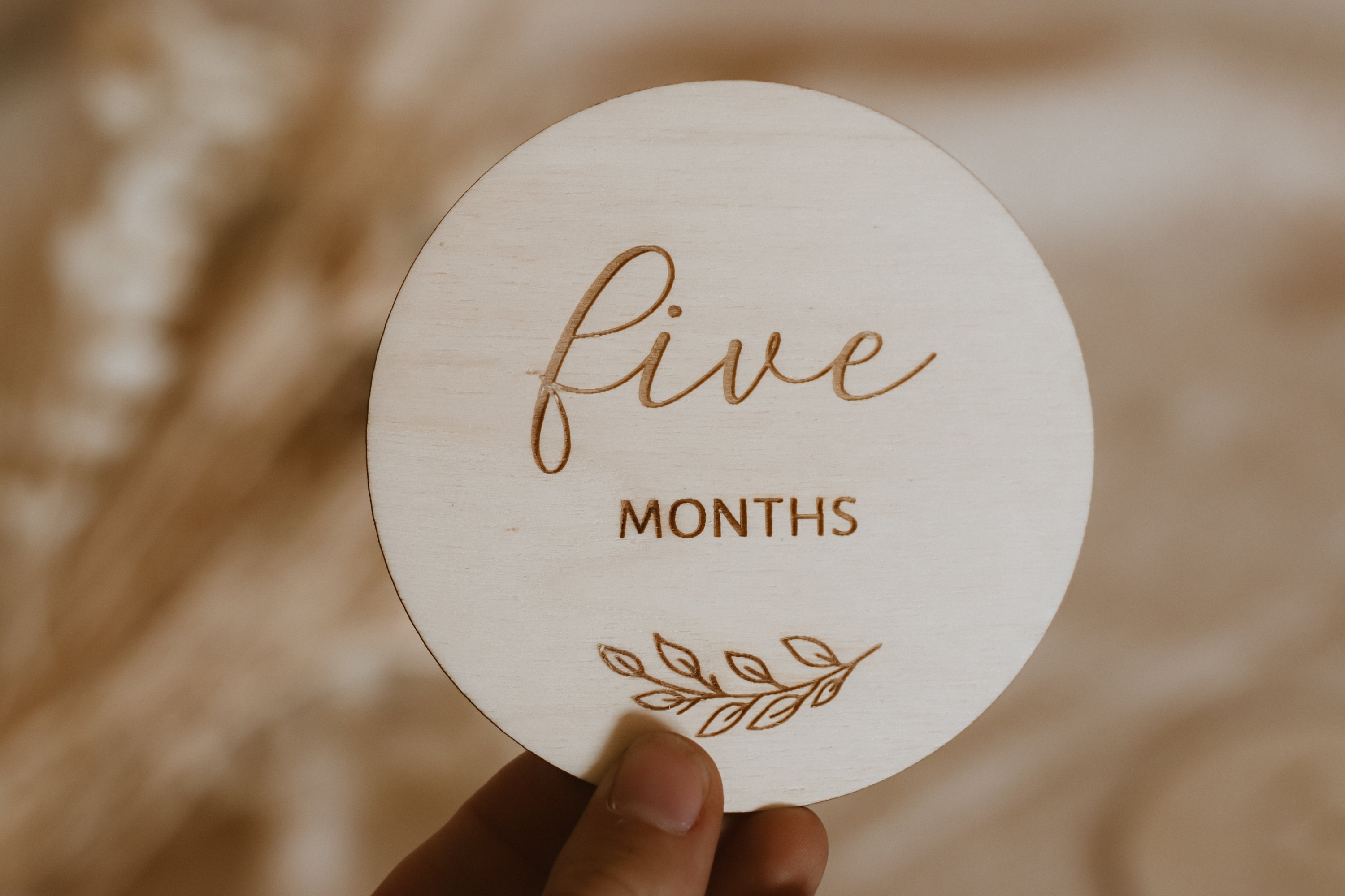 Lasercut DXF File Milestone Engraving Baby Cards - Etsy