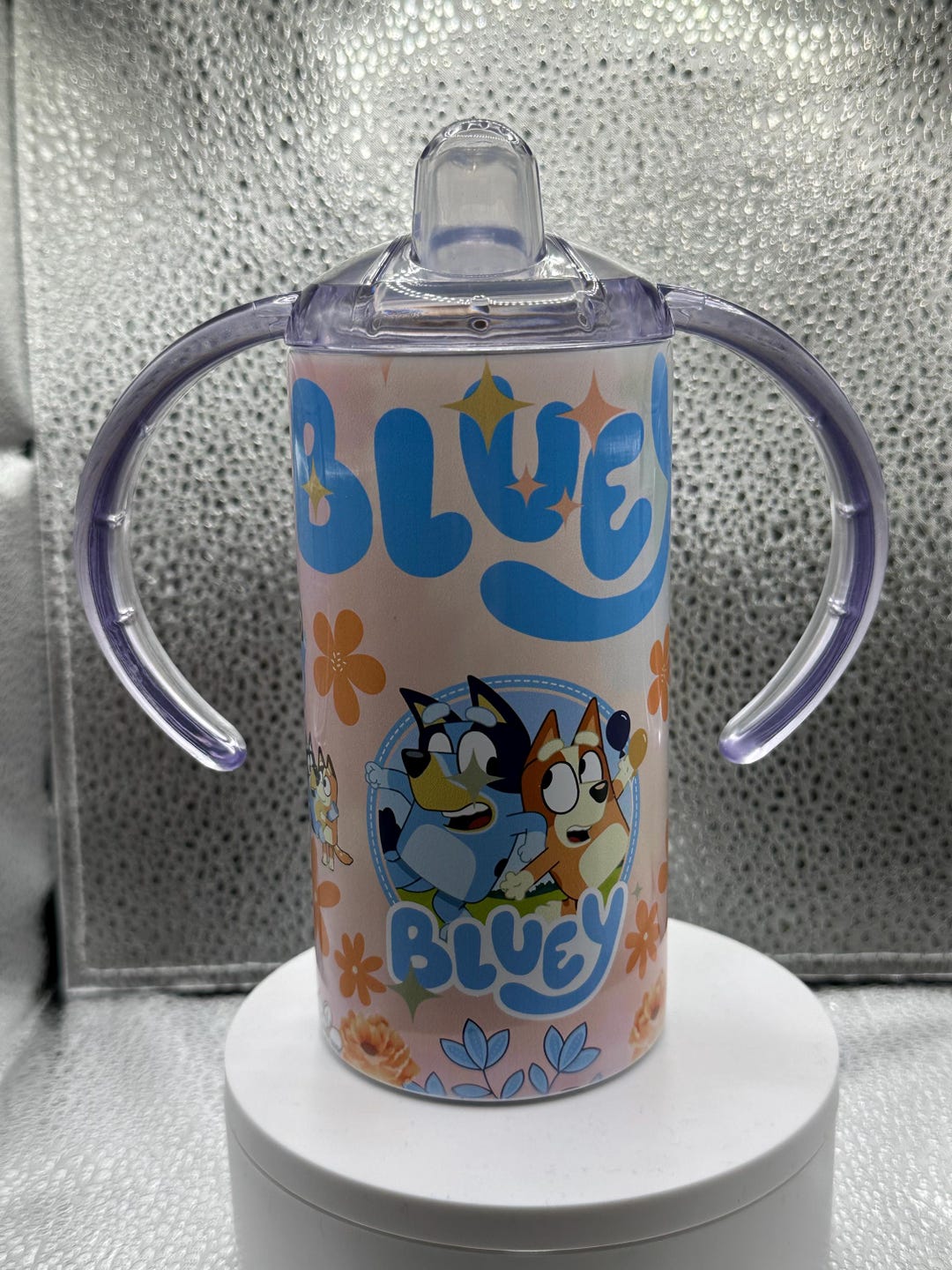 Bluey 12 Oz Sippy Cup - Etsy