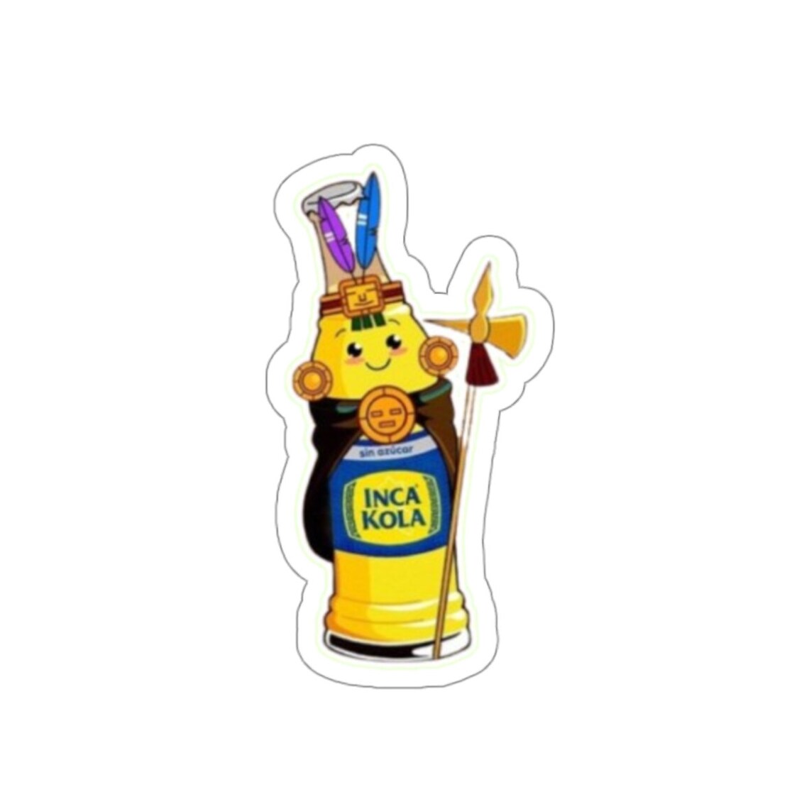 Peruvian Inca Kola Sticker - Etsy