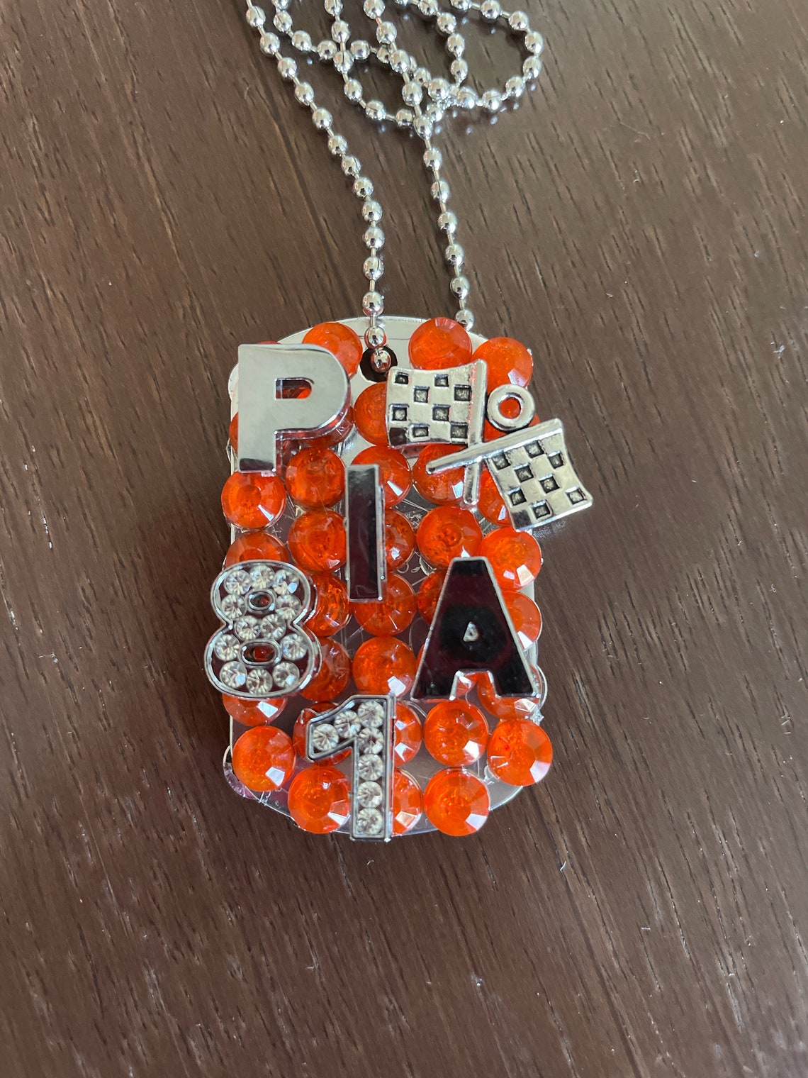 Formula 1 Mclaren, Oscar Piastri Necklace, F1, Motorsport, Racing - Etsy