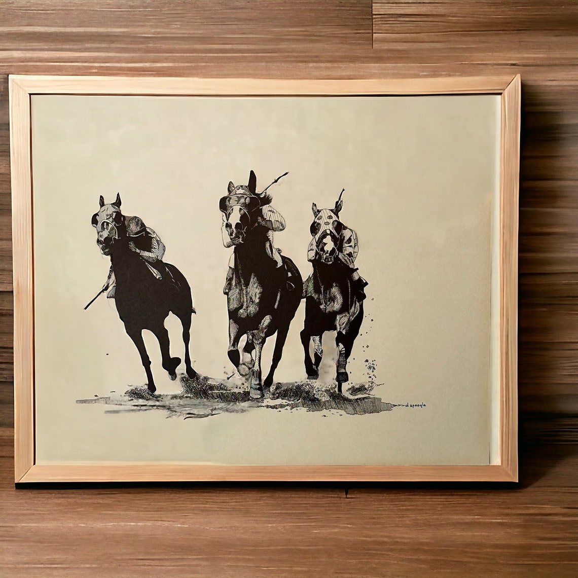 Kentucky Derby Drawing - Etsy