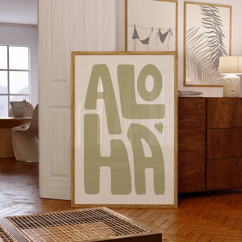 Aloha Printable Art - Etsy