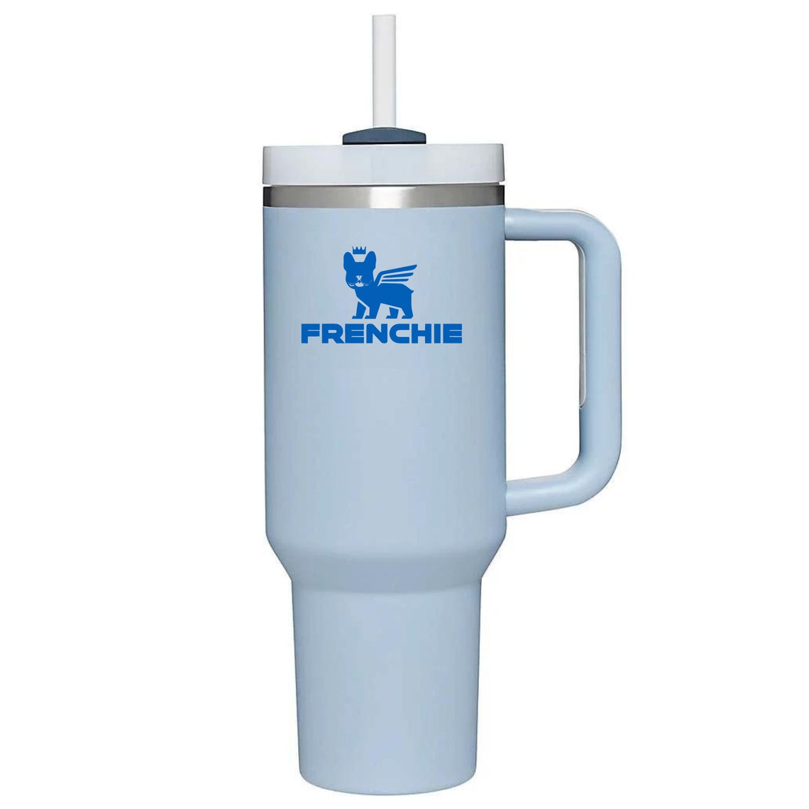 Stanley Tumbler Cup Inspired Logo Dupe | French Bulldog | Frenchie ...