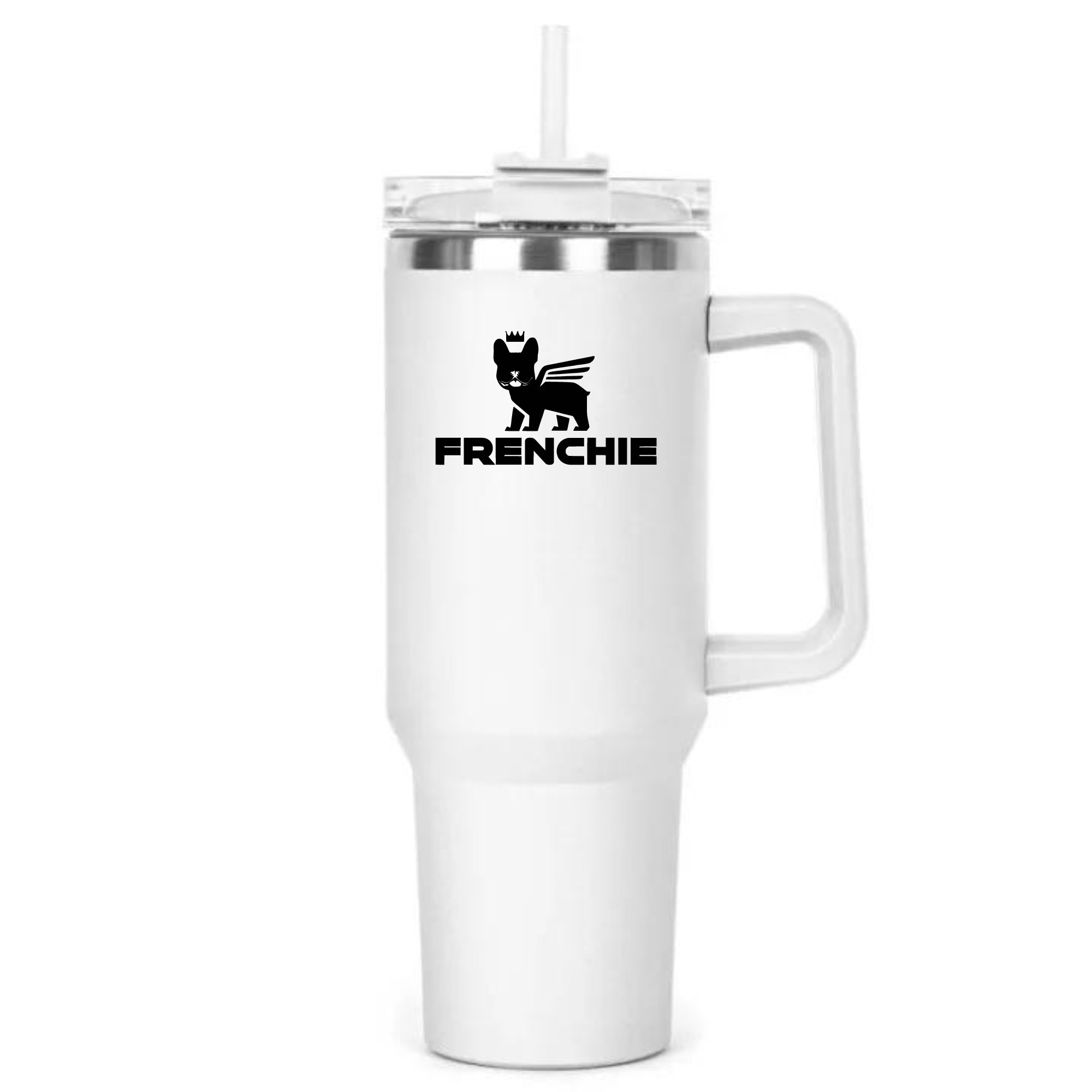 Stanley Tumbler Cup Inspired Logo Dupe | French Bulldog | Frenchie ...