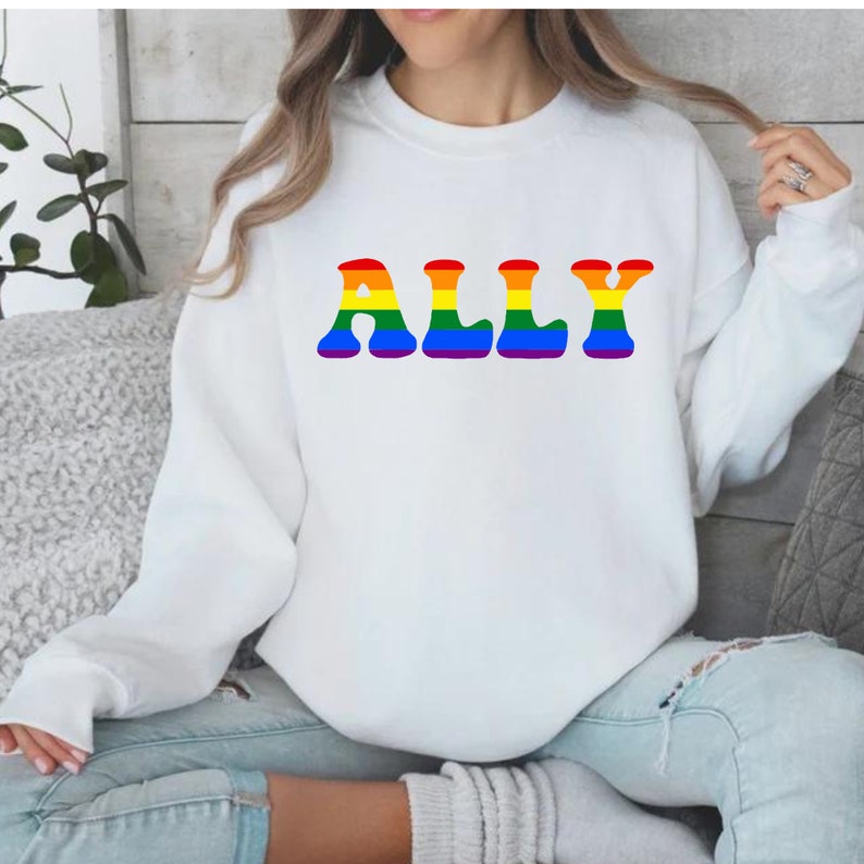 ALLY Pride Rainbow LGBTQIA Digital Files Svg Pdf Png - Etsy