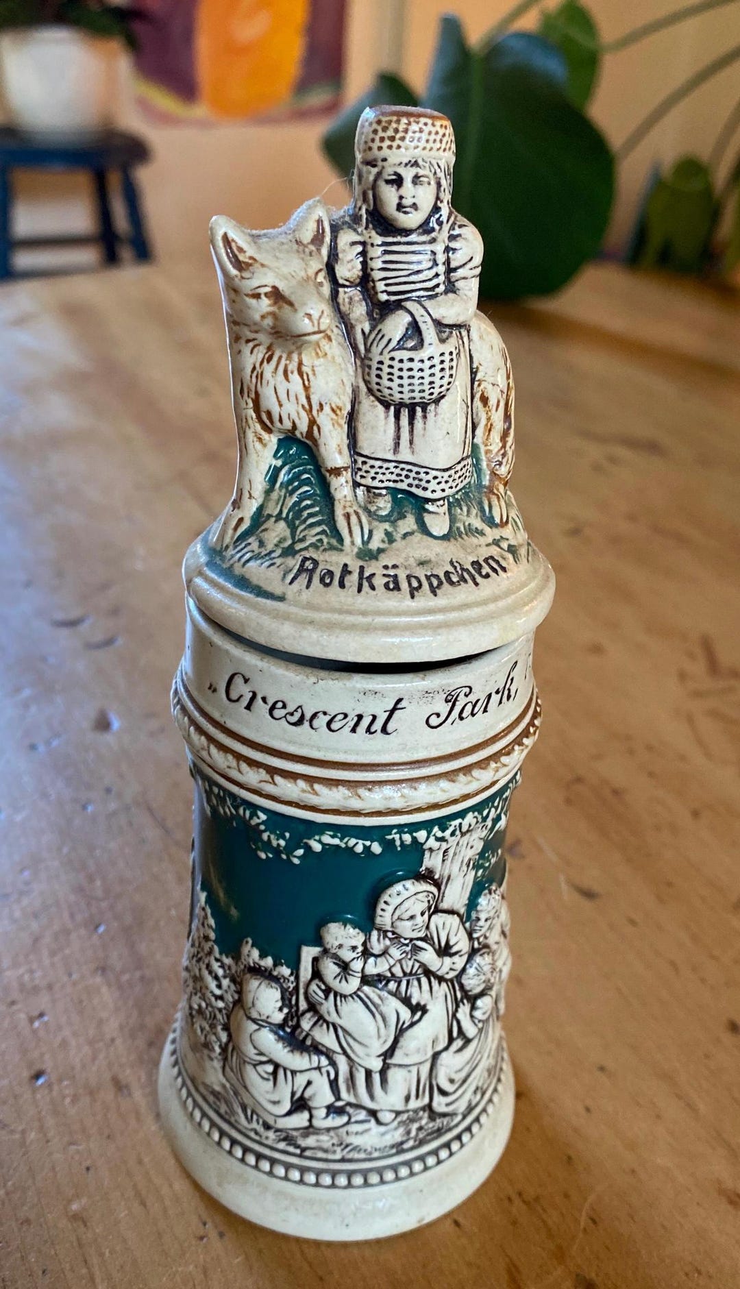 Vintage German Kinder/childs Souvenir Stein Crescent Park RI - Etsy