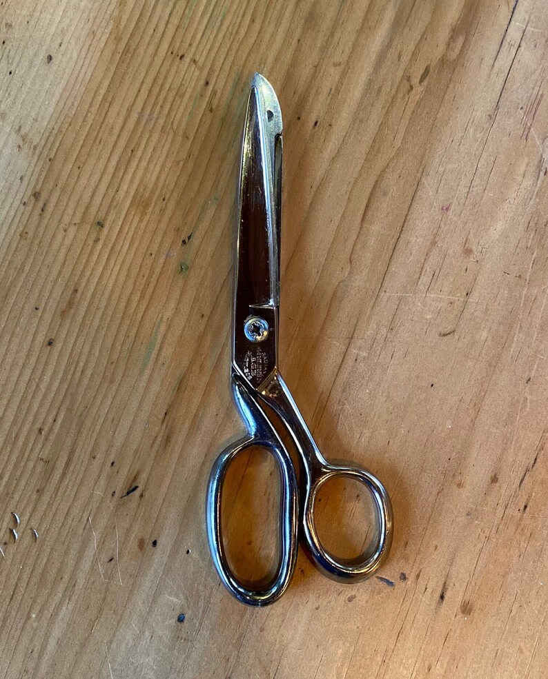 Vintage Sheffield Golden Age Sewing Scissors - Etsy