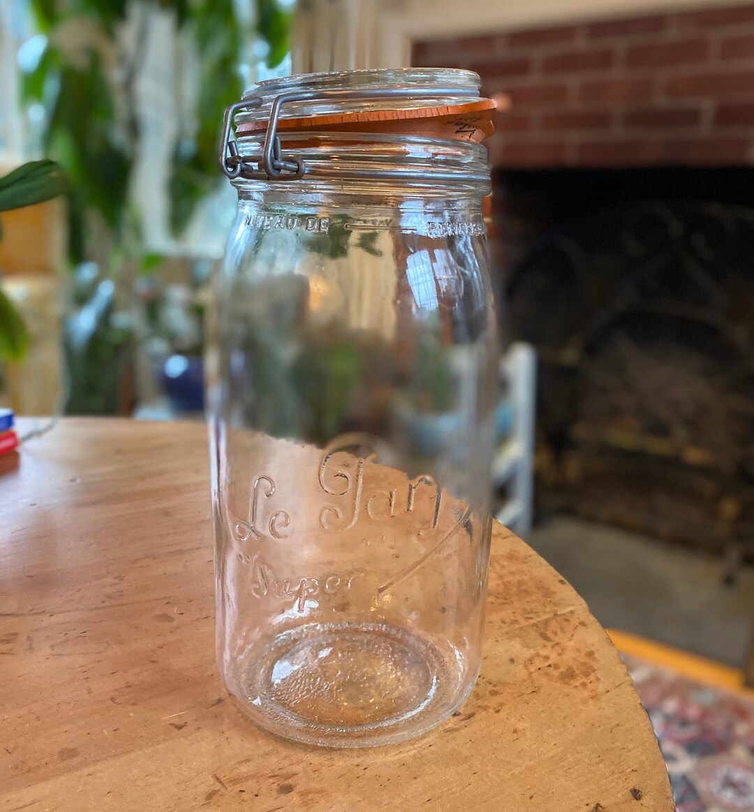 Vintage Le Parfait Super French Canning Jar 2 Liters - Etsy