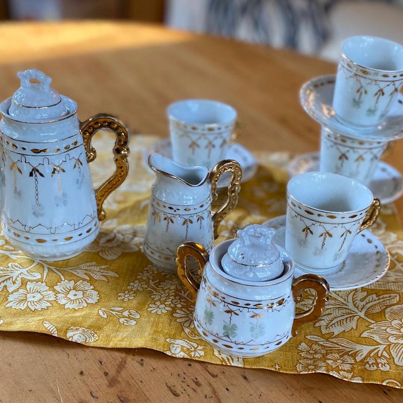 Antique Tea Set - Etsy