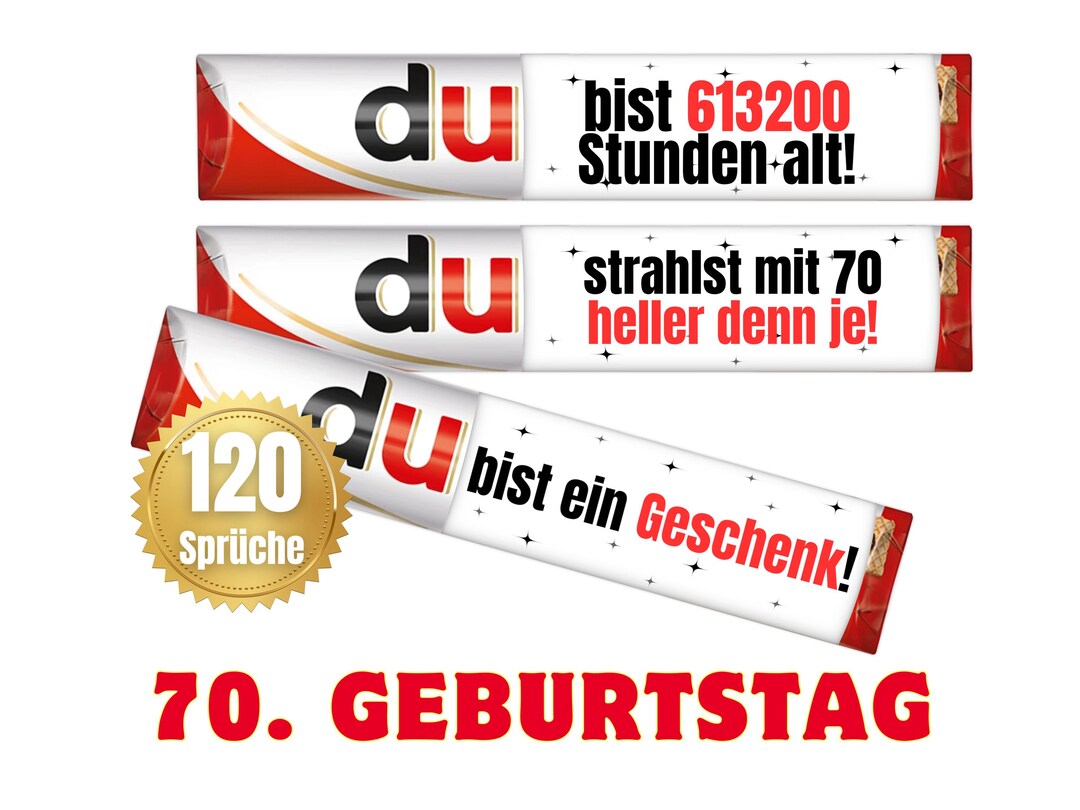 Labels Suitable for Duplo® | 70th Birthday Gift for Adults and Children ...