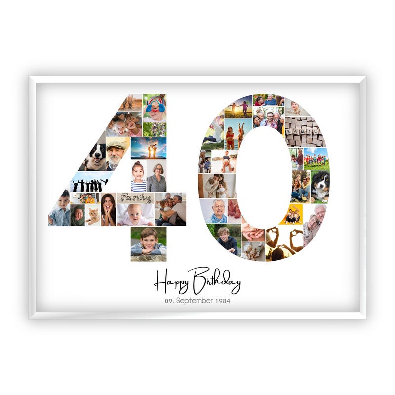 A4 Collage Picture Frame - Etsy