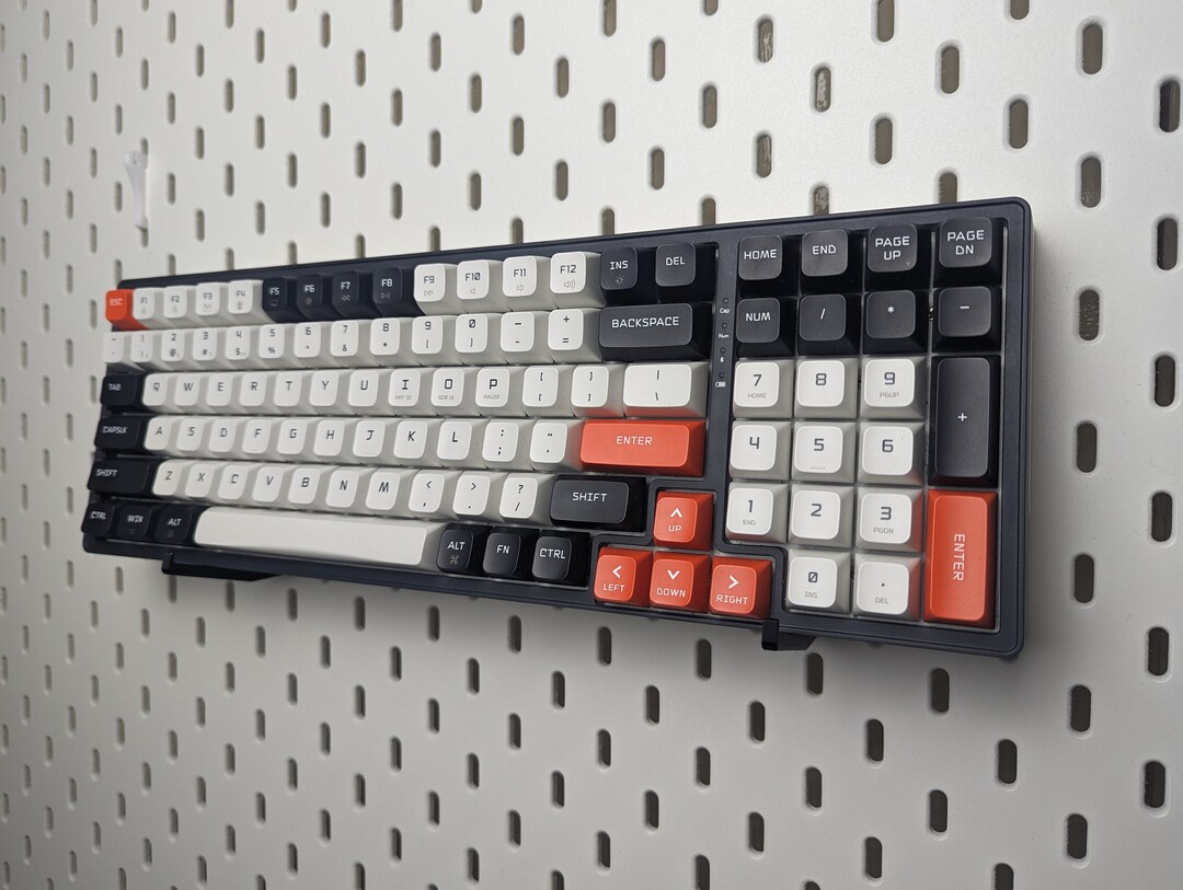 Ikea Skadis Keyboard Controller Holder Mechanical Keyboard Holder ...