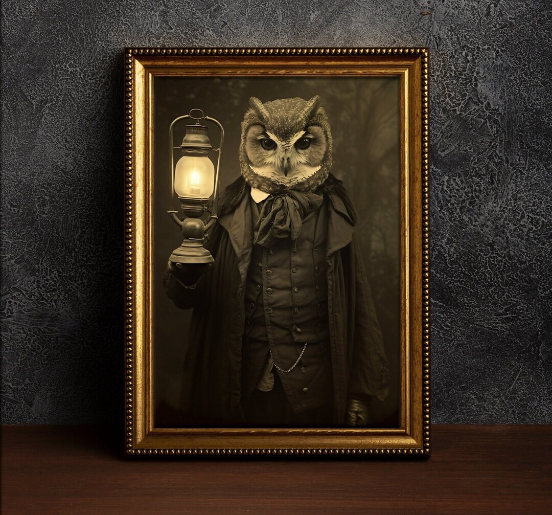 Sentinel of the Astralwood- Vintage Creepy Nature Photography Art ...