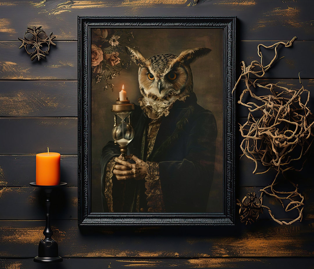 Sage of Temperance- - Wicca Art Altar Goth Decor Witchcraft Dark ...