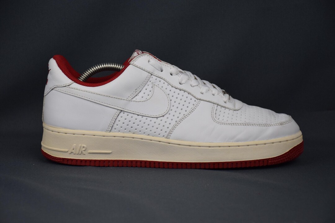 Ulta-rare ATMOS X NIKE Air Force 1 AF1 Low Top Leather White ...