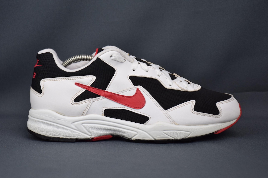 Very Rare Nike Air Proton Vintage Men's Sneakers Black & White Leather ...