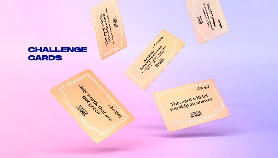 Scattergories Printable Game: Office Party Team Building (digital ...