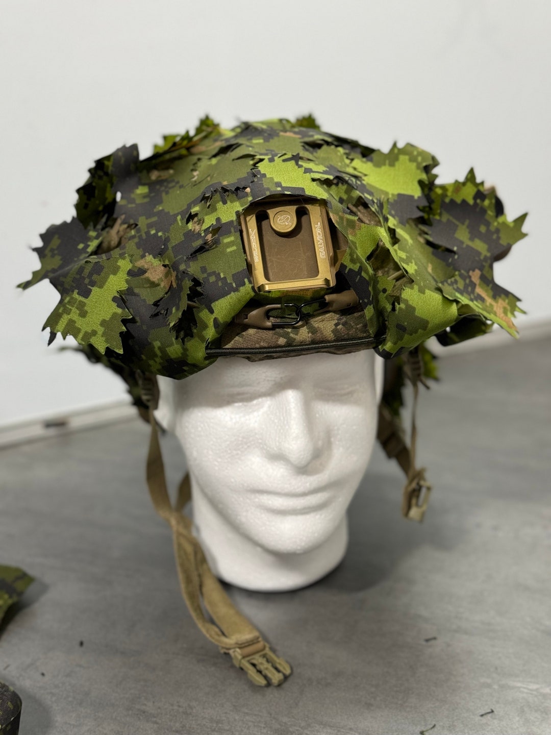 Maple Leaf Laser Cut Cadpat Helmet Scrim V2 - Etsy