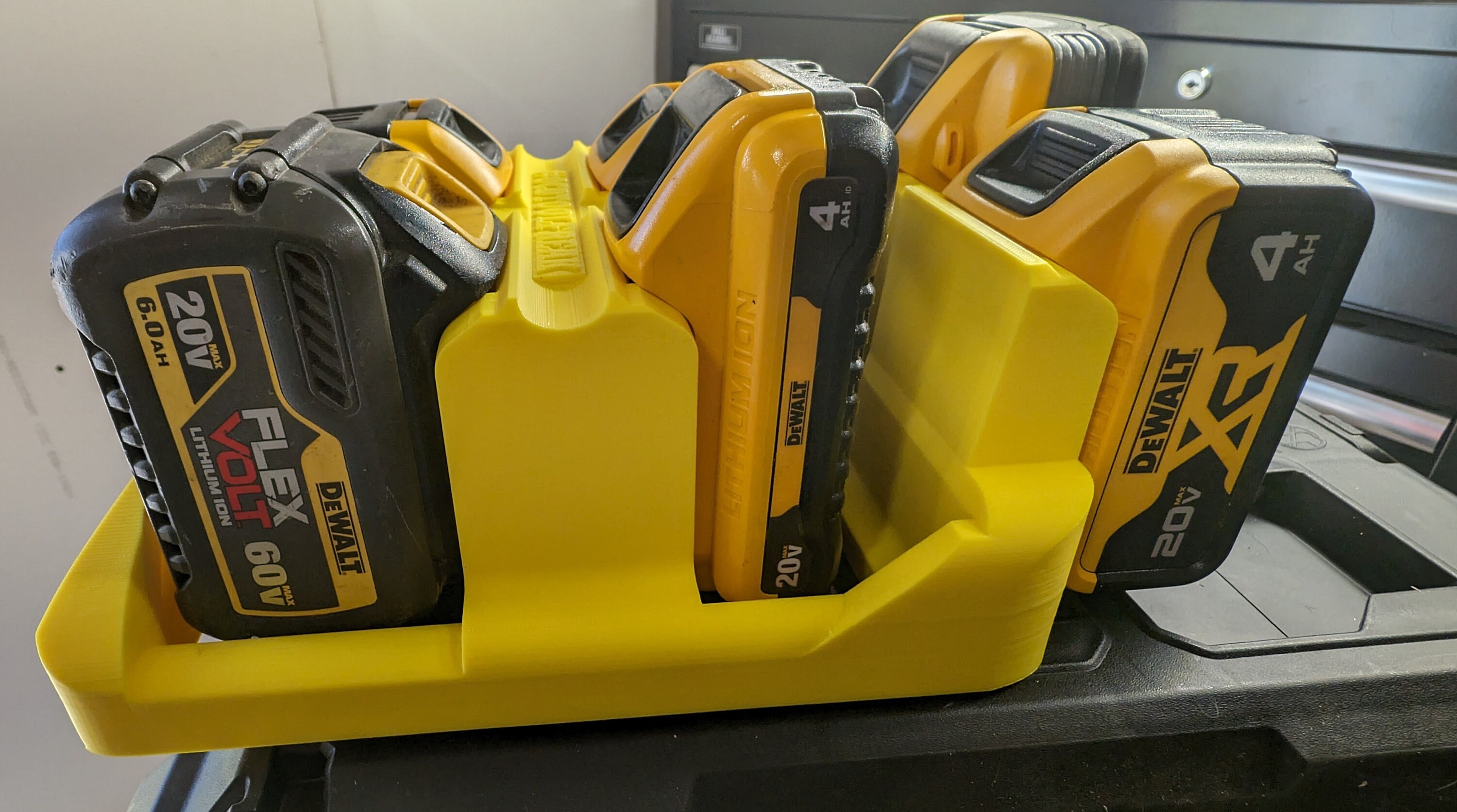 Milwaukee Packout Battery Holder X6 for Dewalt 20V - Etsy