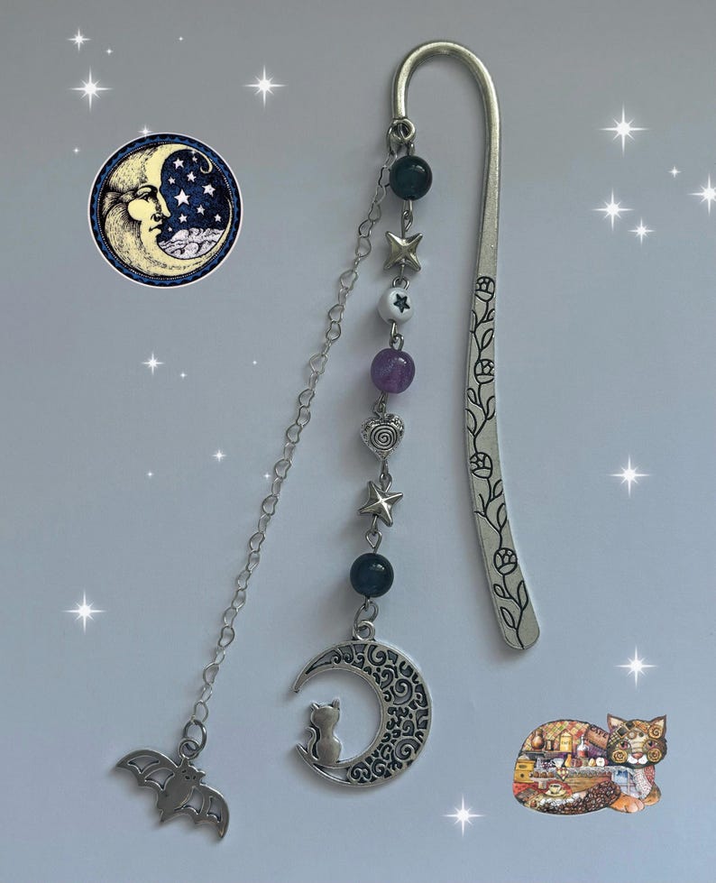 Whimsical Beaded Bookmarks - Fairycore Maximalism Cottagecore ...