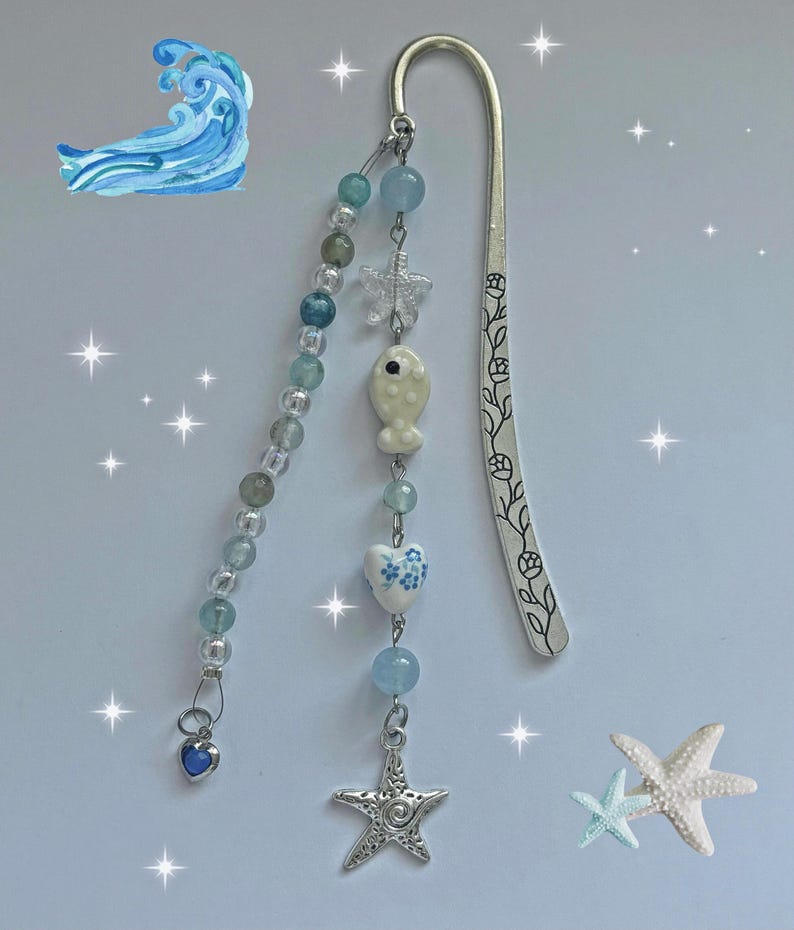 Whimsical Beaded Bookmarks - Fairycore Maximalism Cottagecore ...