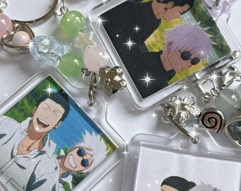 Jujutsu Kaisen JJK : Satosugu gojo X Geto Matching Keychains pre-order ...