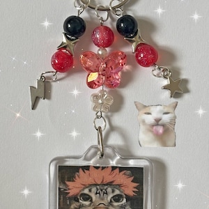 Jujutsu Kaisen Cat Keychains - Etsy Canada
