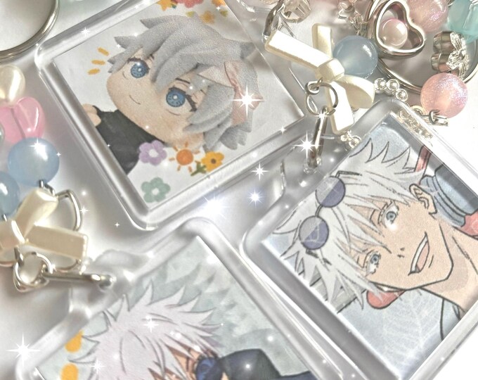 Jujutsu Kaisen Gojo Keychains - Etsy