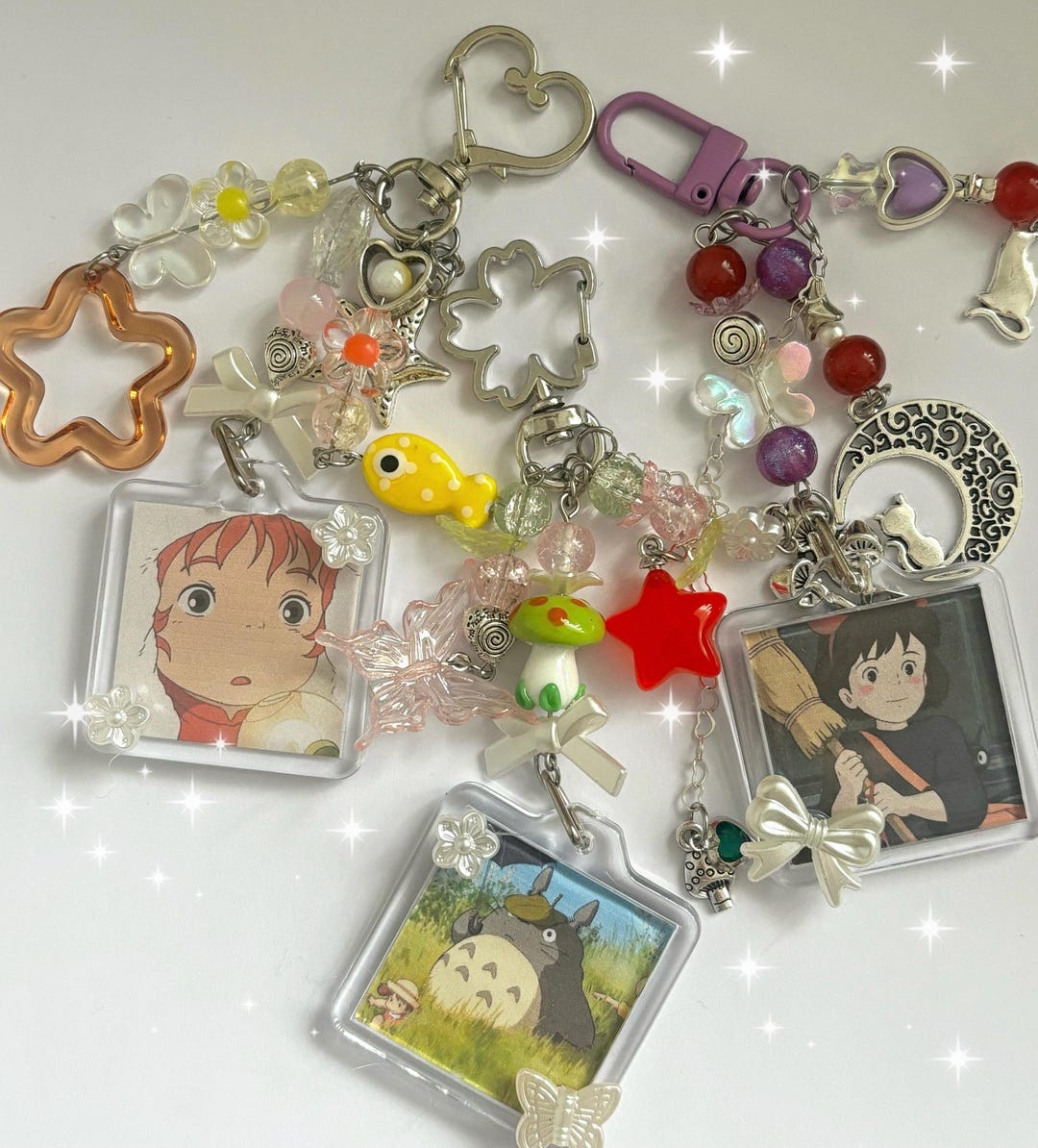 Studio Ghibli Keychains - Etsy