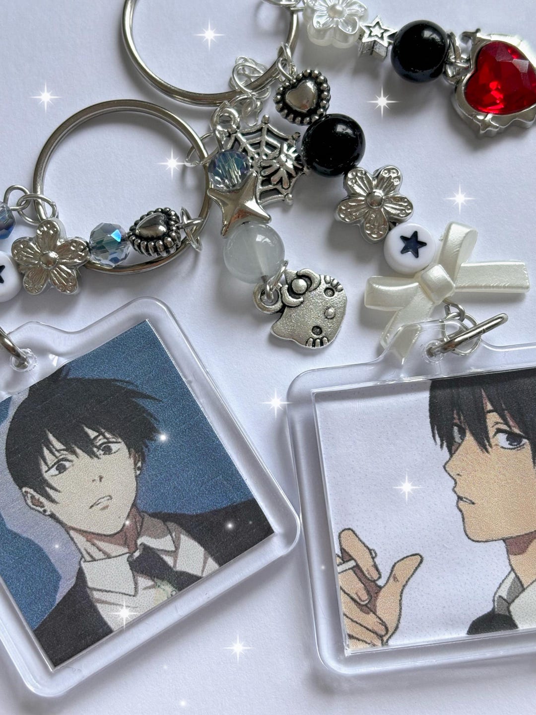 Aki Chainsaw Man Keychains - Etsy UK