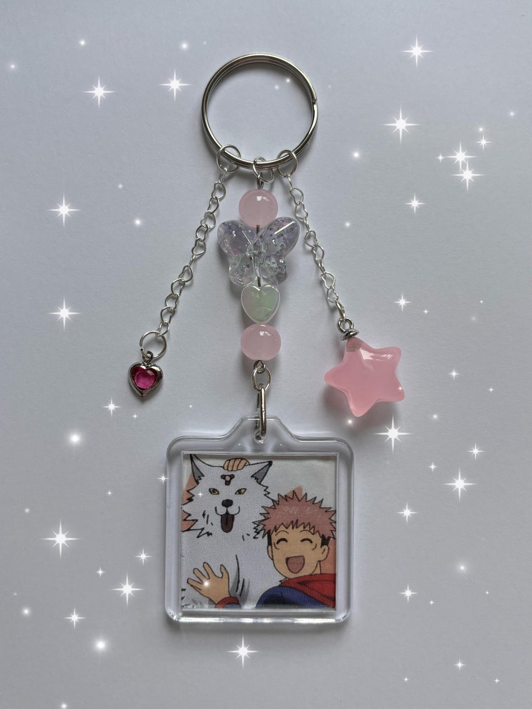 Jujutsu Kaisen Silly Yuji Keychain - Etsy