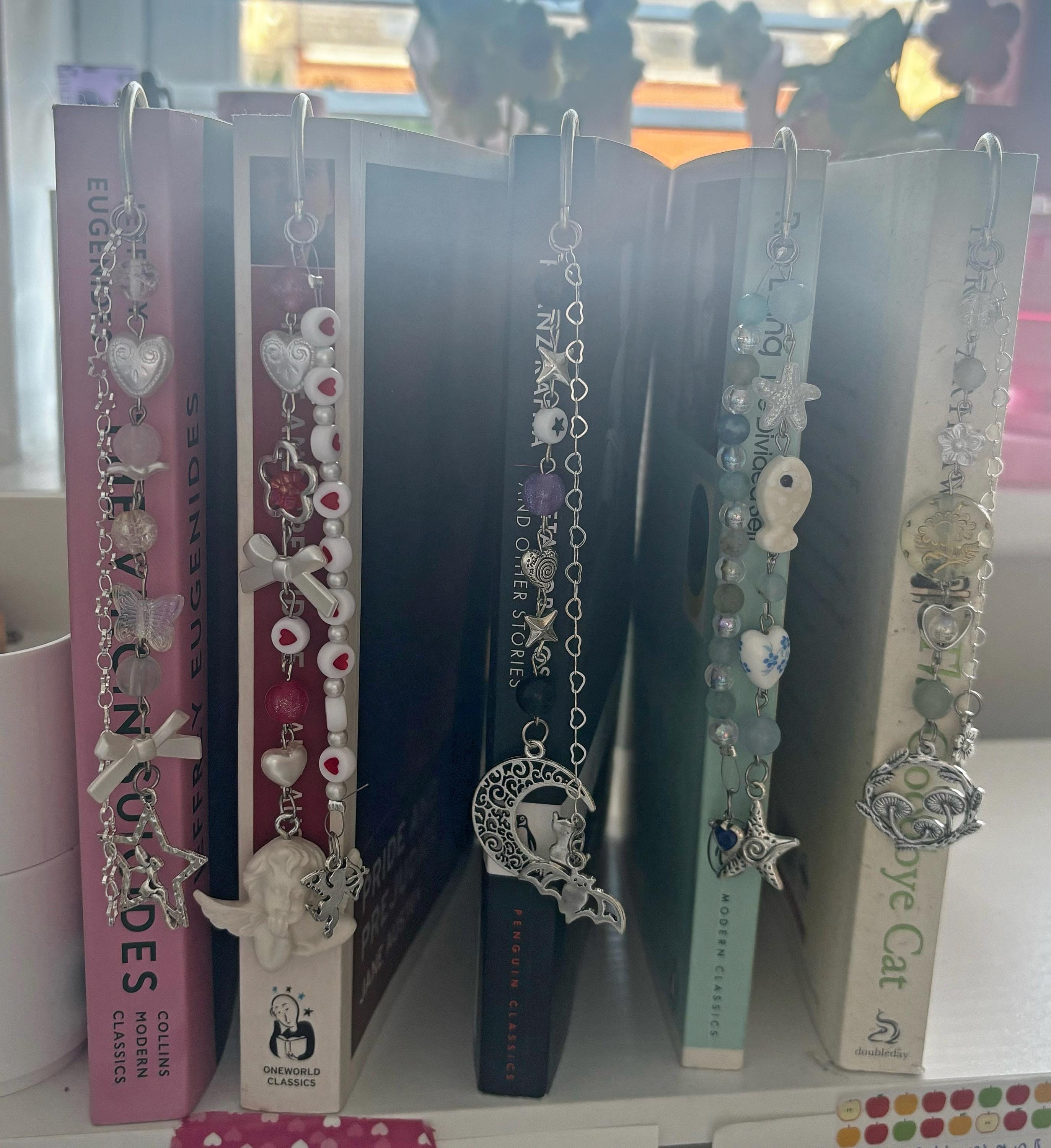 Whimsical Beaded Bookmarks - Fairycore Maximalism Cottagecore ...