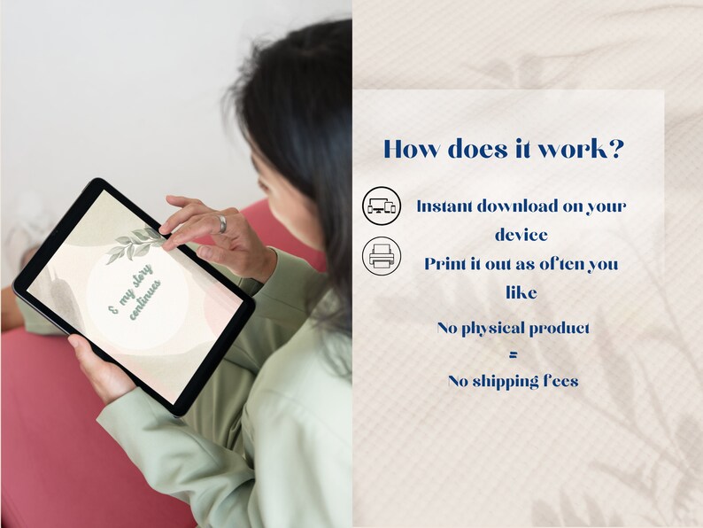 Printable Digital Baby Diary Newborn Journey Notebook Pregnancy Parents ...