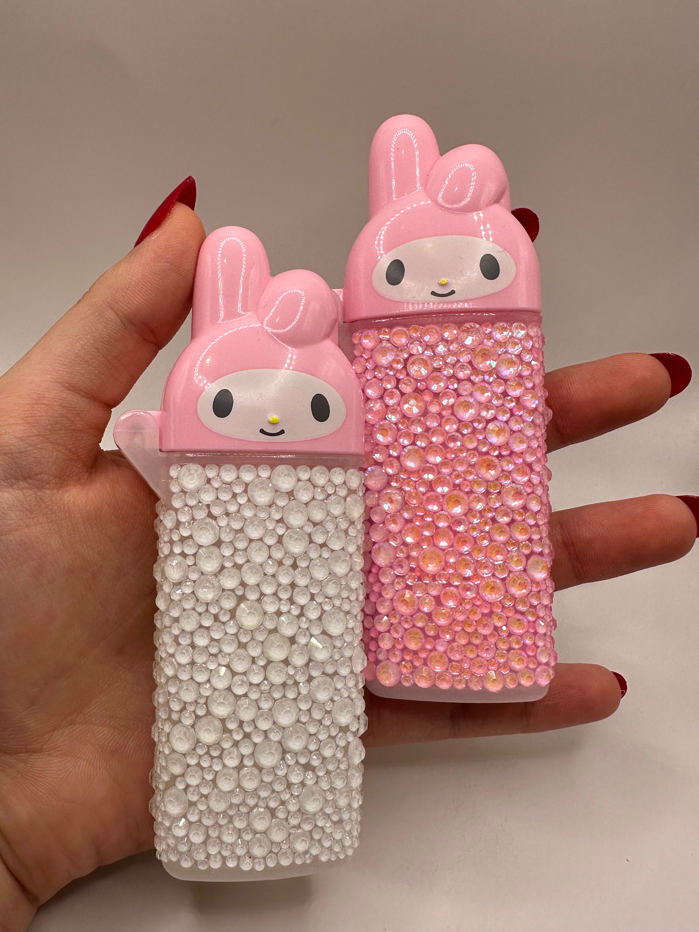 My Melody Empty Case , My Melody Cotton Swab Case, Kawaii Case, Sanrio ...