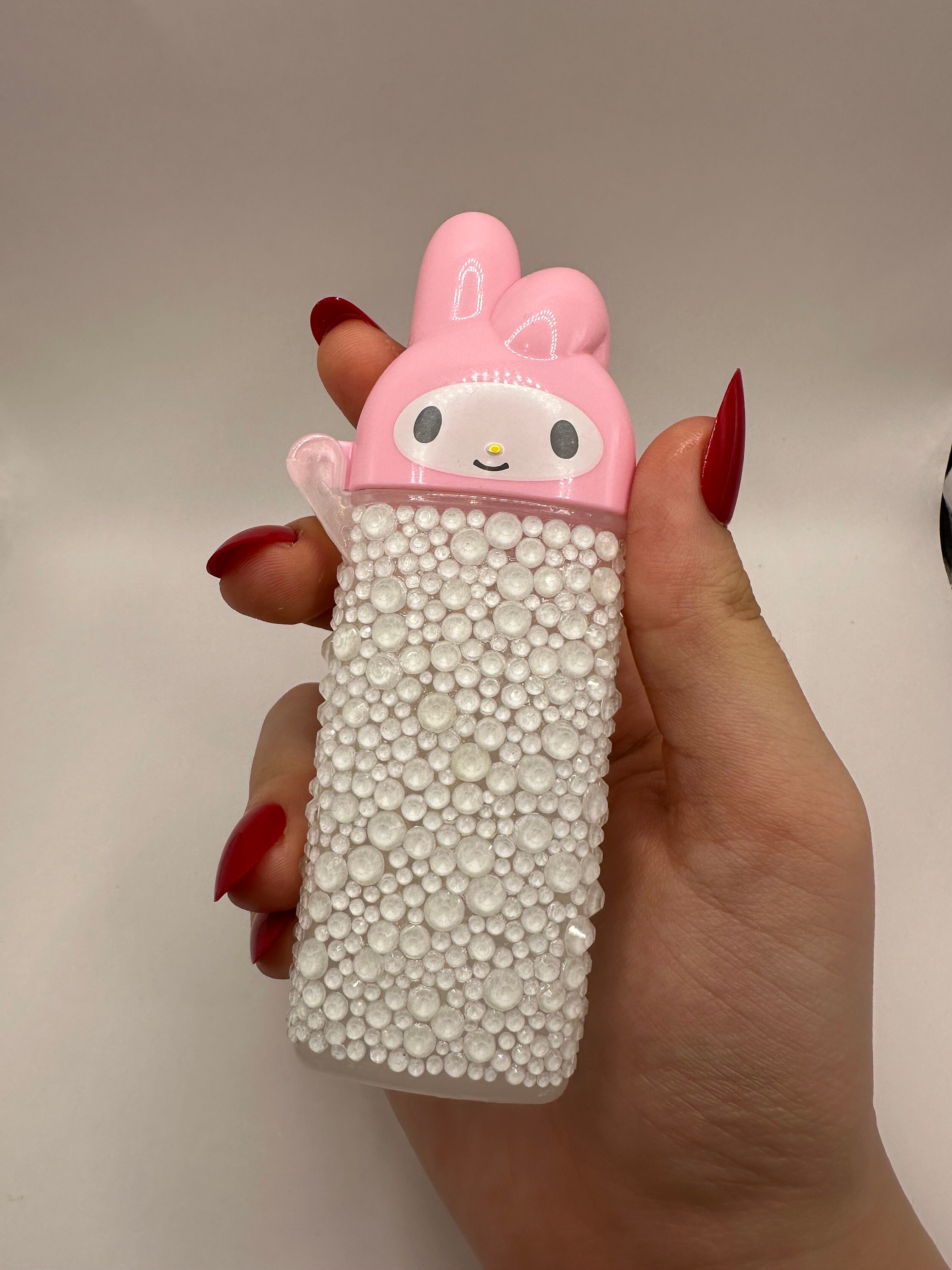My Melody Empty Case , My Melody Cotton Swab Case, Kawaii Case, Sanrio ...
