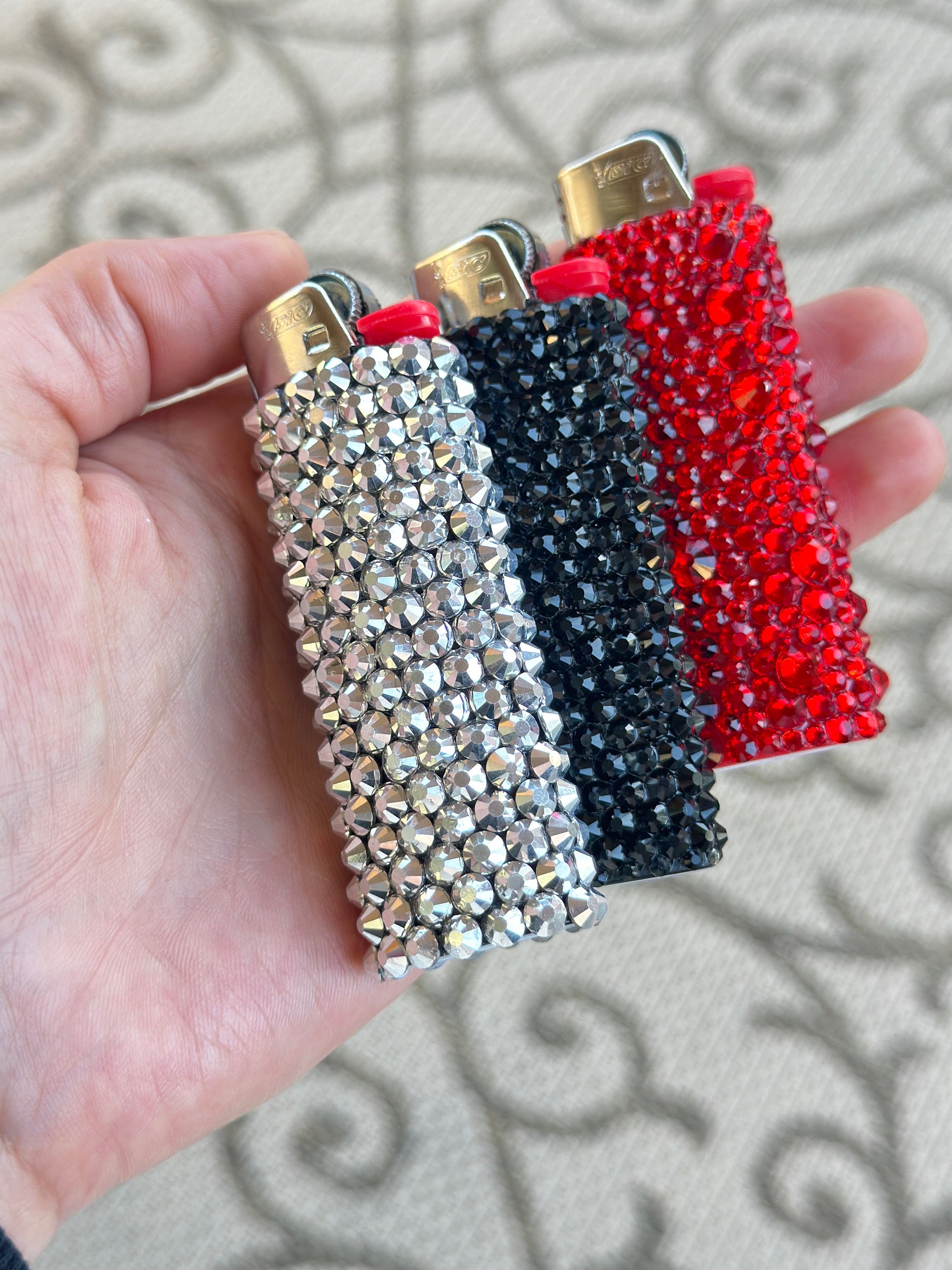 Bling Lighter Bedazzled Lighters Lighter Stoner Gift Smoker Gift ...
