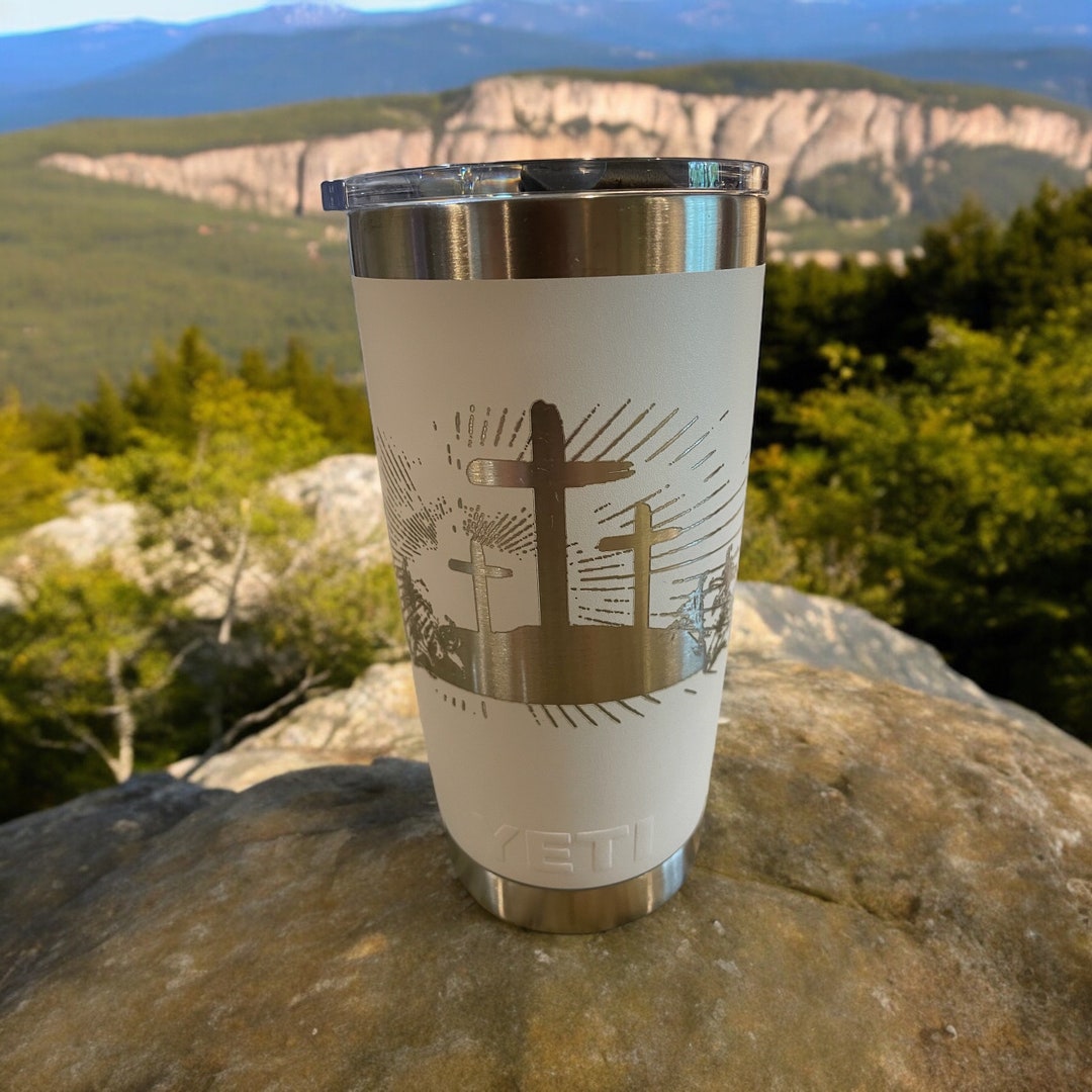 Engraved Yeti Cup Calvary - Etsy