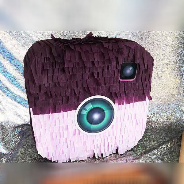 Pinata Camera, Custom Pinata, Pinata for Adults and Teen, Black Camera ...