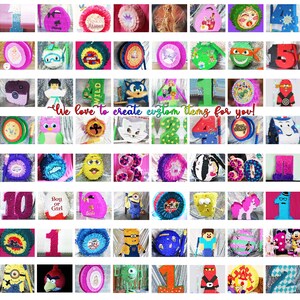 Custom Birthday Pinata, Character Pinata, Pinata for Kids & Adult ...