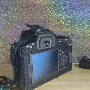 Pinata Photo Camera, Pinata for Adults, Black Camera Birthday Pinata ...