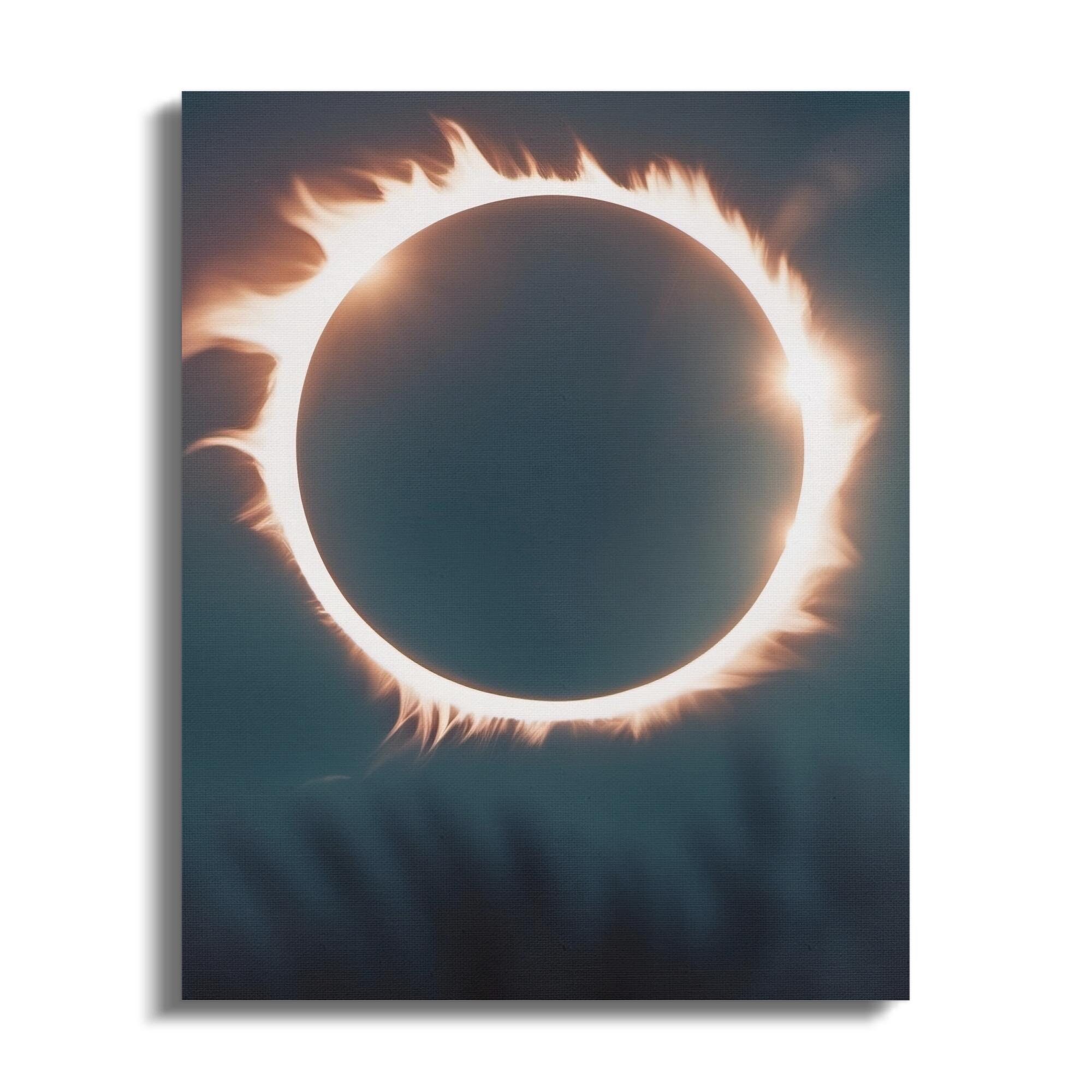 Solar Eclipse Wall Art, Celestial Event Photography, Nature Inspired ...