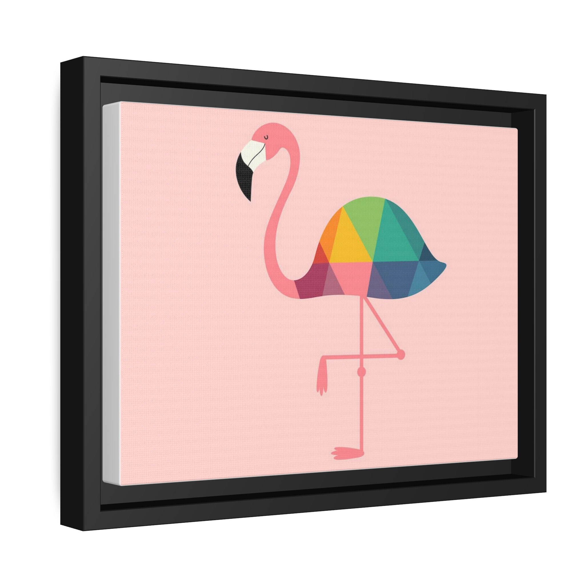 Rainbow Flamingo Frame, Gallery Wall Decor, Creative Display, Living ...