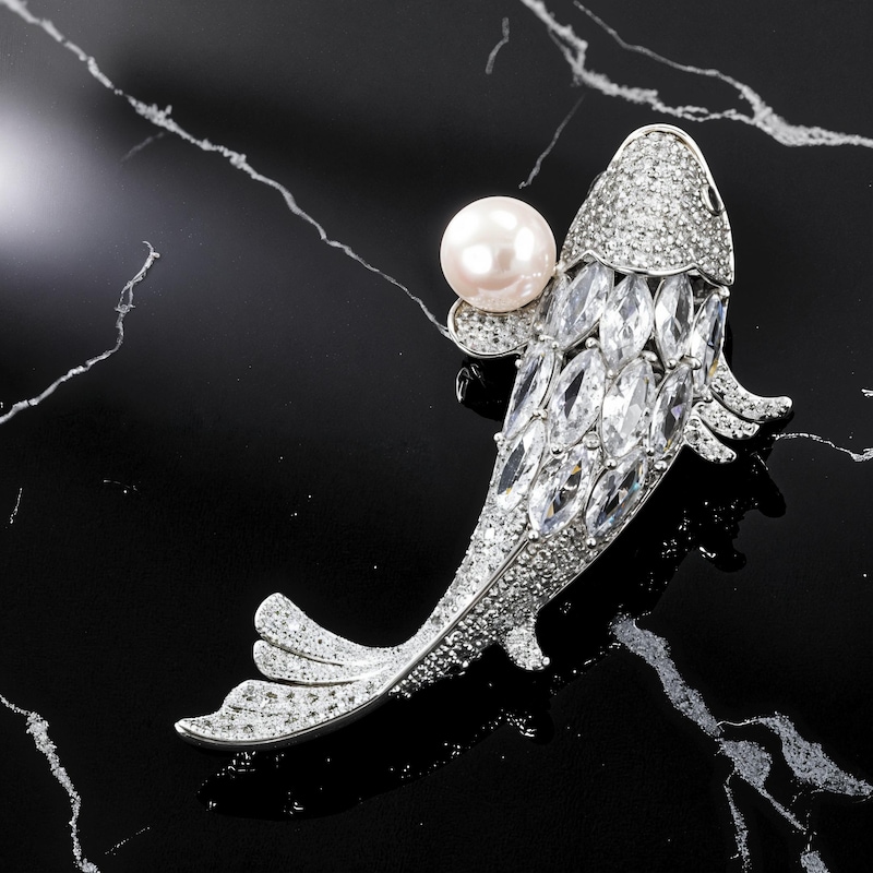 Koi Fish Brooch - Etsy