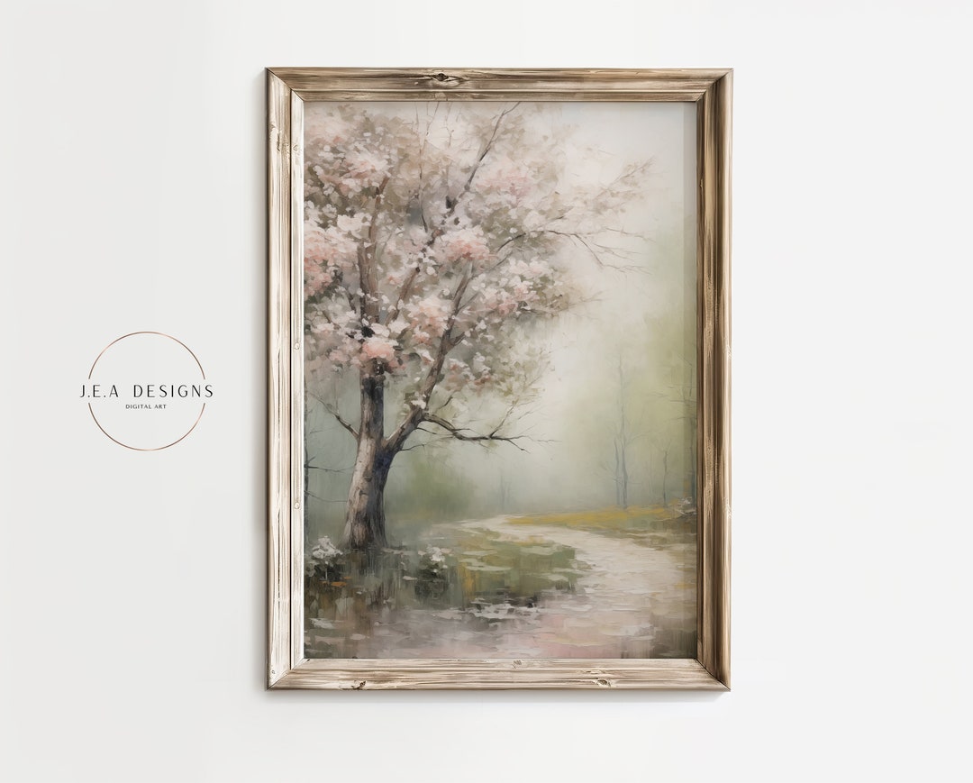 Vintage Wall Art, Vintage Spring Art Prints, Digital Art PRINTABLES ...