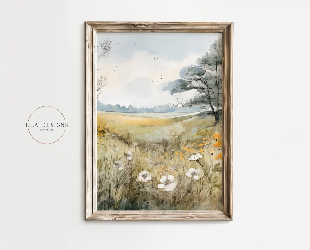 Vintage Wall Art, Vintage Spring Art Prints, Digital Art PRINTABLES ...